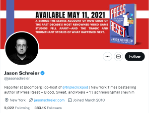 Top Gaming Journalist List [2024 Edition]